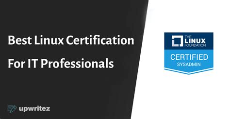 10 Best Linux Certification For It Professionals In 2023
