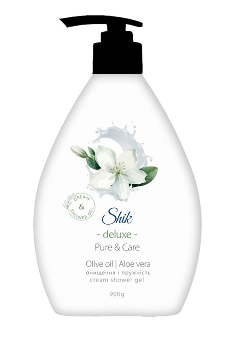 ნატურლენდი • Naturland შიკი შხაპ გელი Deluxe ზეითუნის ზეთი და ალოე 900გ