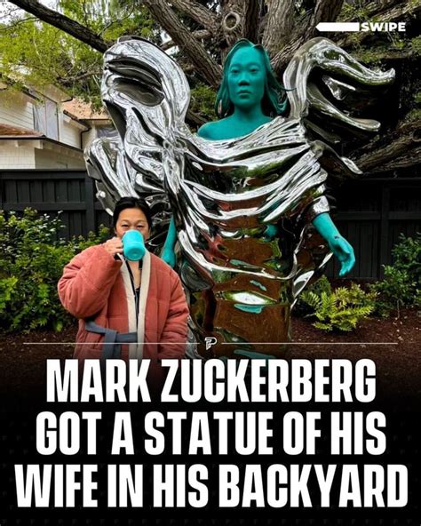 Mark Zuckerberg Commissioned A Custom Statue Of His Wife Priscilla