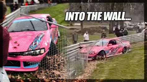 Crashing My Nissan S14 At Parc Youtube