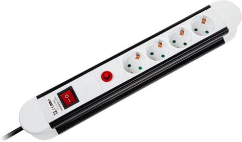 Verlengsnoer Met Stekkerdoos Meter Geaard Voudig Bol Com