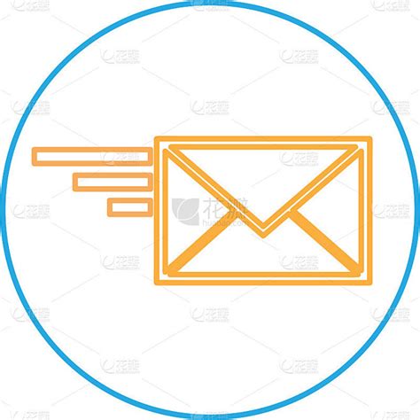 电子邮件和邮件图标符号设计