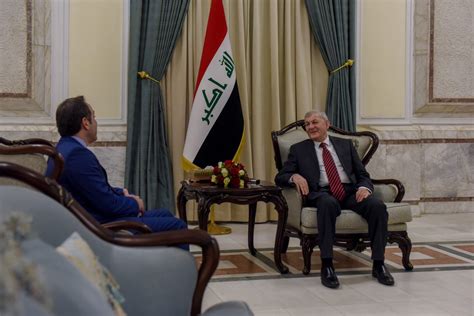 رئيس الجمهورية يؤكد أهمية علاقات التعاون المتينة بين العراق ولبنان