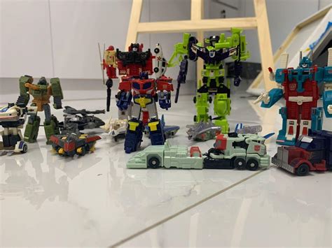 Transformers Wst Minicon Micron Bootleg Combiners Devastator Optimus