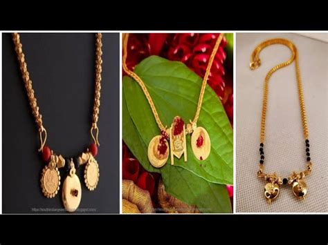 South Indian Mangalsutra Designs