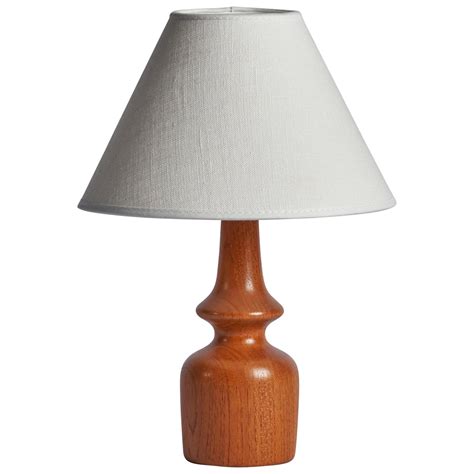 Swedish Designer Freeform Table Lamp Teak Sweden 1950s For Sale At