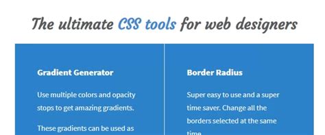Must Have Css Tools For Designers Ma No Tech News And Analysis Javascript Angular React Vue Php