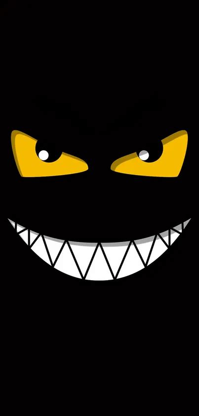 Dark Smiling Face Wallpaper Free Download