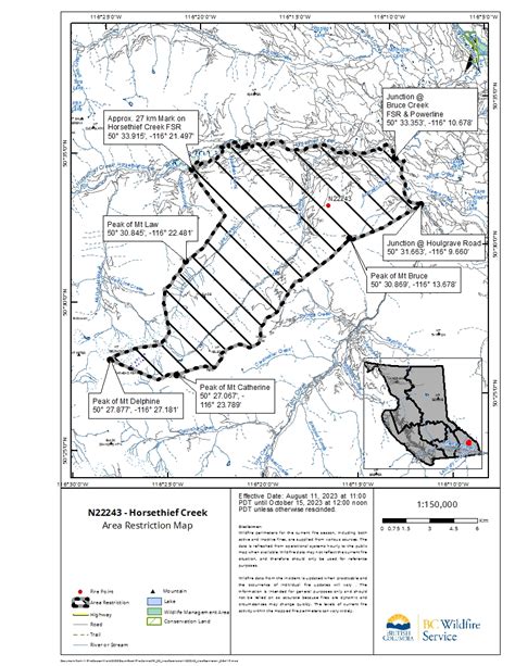 Southeast Fire Centre Bans And Restrictions Province Of British Columbia