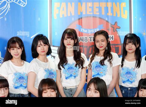 Members Of Chinese Idol Girl Group Akb48 Team Sh An Official Sister