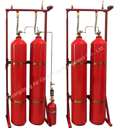 Enclosed Flooding Pipe Network Co2 Fire Suppression System For Museum