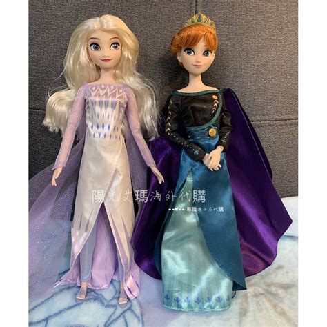 【現貨】美國上海迪士尼代購 女王 冰雪奇緣2 艾莎 安娜 公主 娃娃 玩偶 電影新版【陽光艾瑪海外代購網】 蝦皮購物