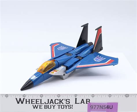 Thundercracker 1984 Vintage Hasbro G1 Transformers F 15 Fighter Action