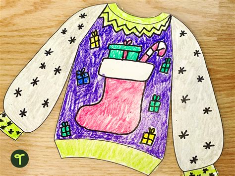 Ugly Christmas Sweater Dice Game Teach Starter