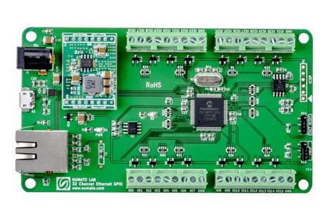 Channel Ethernet GPIO Module With Analog Inputs Numato Lab