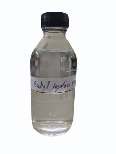Liquid Tert Butyl Hydroperoxide At Rs 240 Kg 2 Methylpropane 2