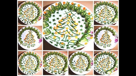 Engel Fruit Art Lebensmittel Kunst Gurken Weihnachtsbaum