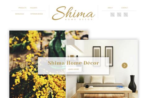 SHIMA HOME DECOR - Webflow