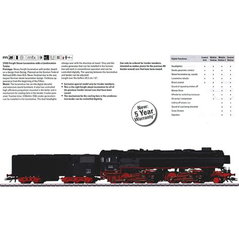Class 53 2 6 8 0 W Digital Marklin Insider German Federal Railways