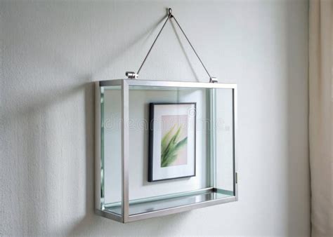 Modern Floating Glass Display Frame Showcase Your Art Or Memories With
