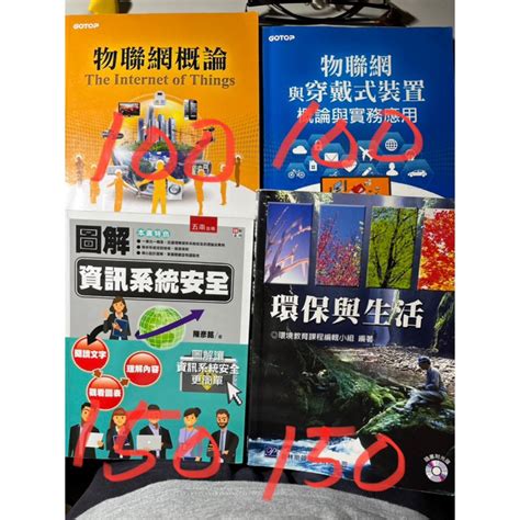 物聯網概論物聯網穿戴式環保與生活資訊安全9成新有筆記 蝦皮購物