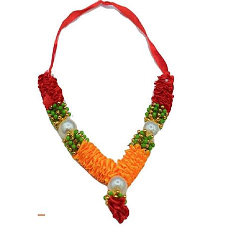 Buy Creative Space Flower Garland Phool Mala 31 Cm Assorted 002 Online At Best Price Of Rs
