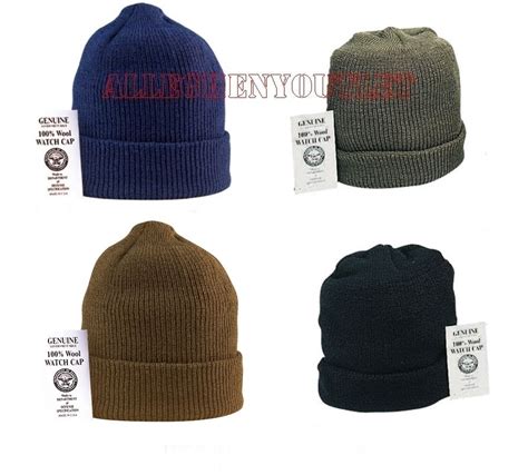 Genuine 100 Military Wool Watch Cap Review Slant