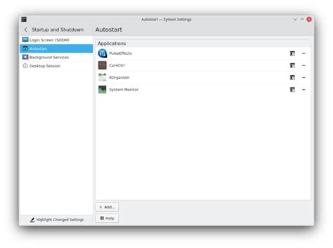 System Settingsautostart Kde Userbase Wiki