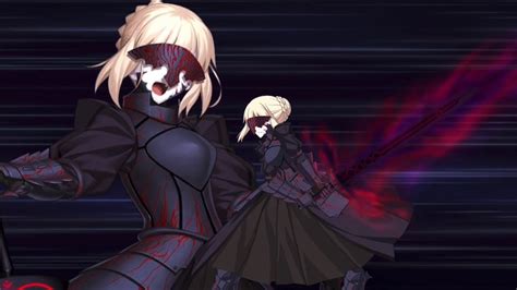 【fgo】altria Alter Saber 2nd Animation Renewal Demonstration【fate