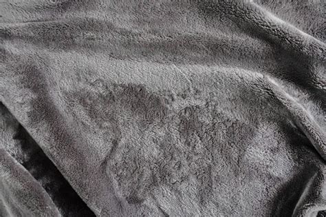 Gray Soft Fabric Fiber Fuzzy Texture With Wrinkle Stock Image Image