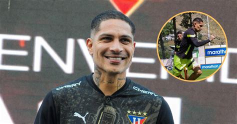 Paolo Guerrero En Ldu Así Fue Su Primer Y Dinámico Entrenamiento En El