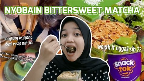 DESSERT BOX PAKE MATCHA BITTERSWEET BY NAJLA YouTube