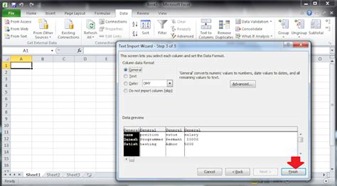 How To Convert Csv Tsv Textfile Data In To Excel How To Do It With Example
