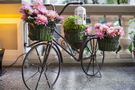 Bicicletas Decoradas Decoración Bicicleta Decoración De Unas Jardín