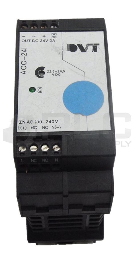 Cognex Dvt Acc 24i Industrial Power Supply 24vdc 2a 5060hz 100 240vac