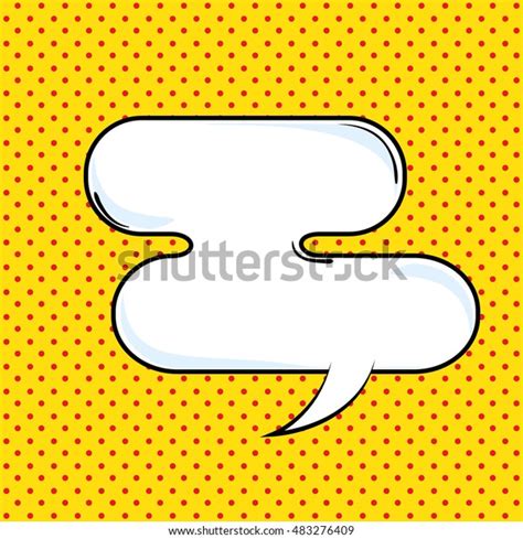 Cartoon Comic Text Pop Art Explosion Stock Vector (Royalty Free) 483276409