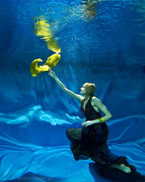 Underwater Fashion Photography Model Ania Fashion Solar More On
