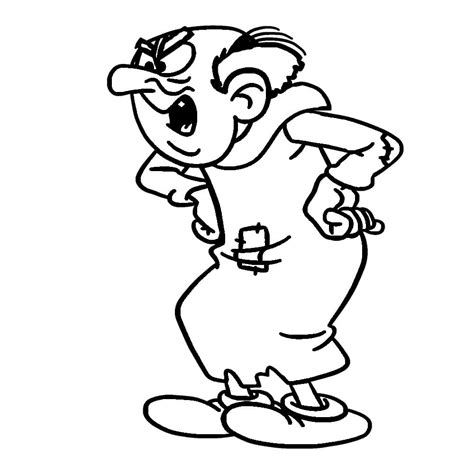 السنافر صفحات تلوين