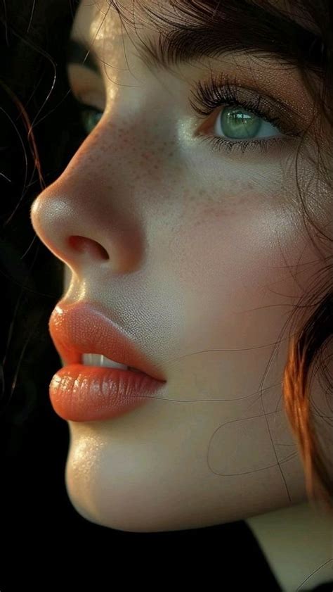 عکس لب دختر طبیعی برای پروفایل وبسایت ریکپ