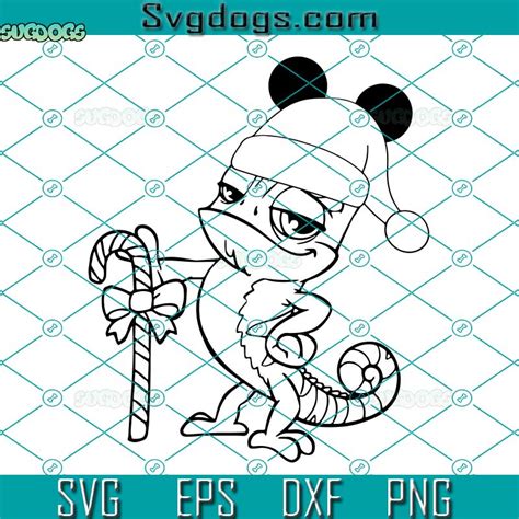 Christmas Pascal Tangled Svg Pascal Tangled Santa Svg Png Dxf Eps