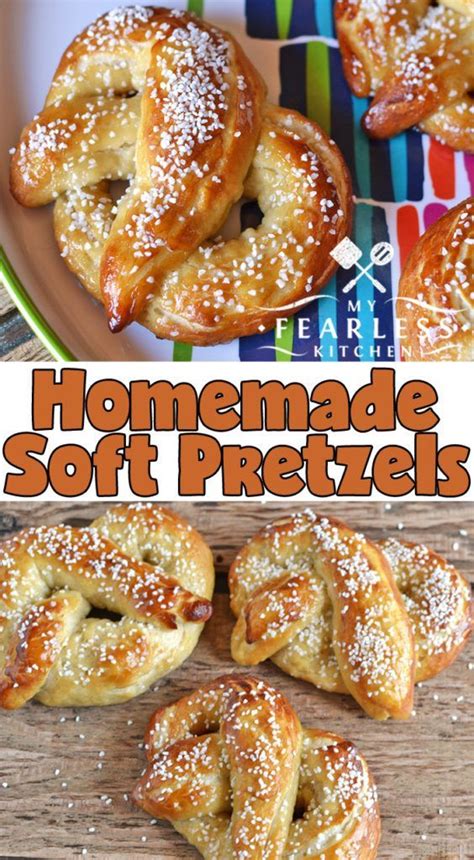 Homemade Soft Pretzels My Fearless Kitchen Homemade Soft Pretzels