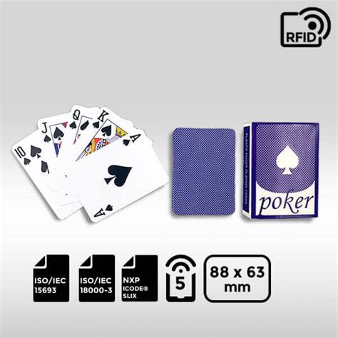 Icode® Slix Hf Rfid Pvc Playing Cards Rfidtag™