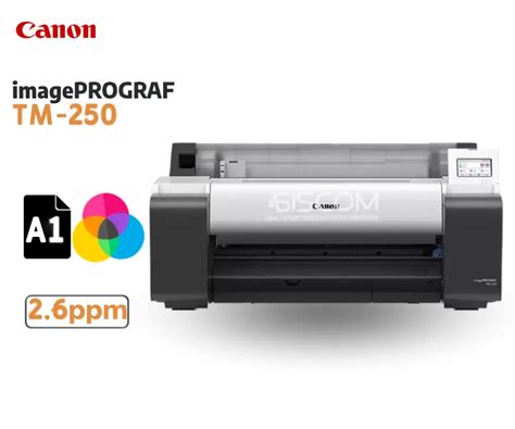 Plotter A1 Canon imagePROGRAF TM 250 Inyección de Tinta Usb Wifi