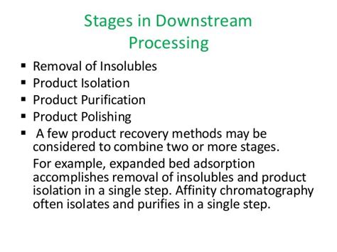 Downstream Processing