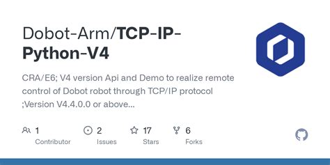 GitHub Dobot Arm TCP IP Python V4 CRA E6 V4 Version Api And Demo To