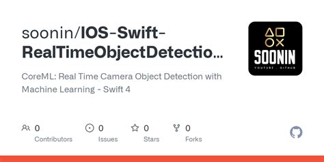 Github Sooninios Swift Realtimeobjectdetection01 Coreml Real Time