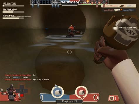 Demoman Is Too Drunk To Realize His Bottle Is Broken R Tf2