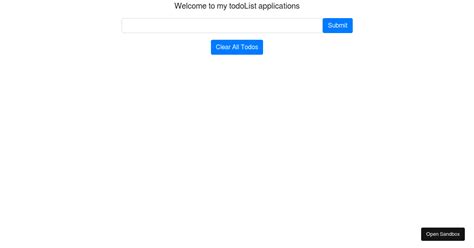 Bootstrap Codesandbox
