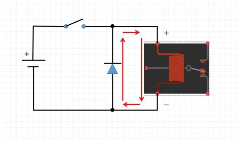 Arduinoで有接点リレー制御ダイオードを使った逆起電圧対策回路の作り方ビジュアルプログラミングLESSON23 電気屋ときどき何