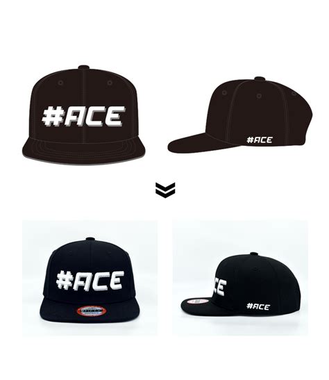 Ace 디자인시안and완성모자 납품사례 비교 볼캡 스냅백 버킷햇 모자제작 스마트모자
